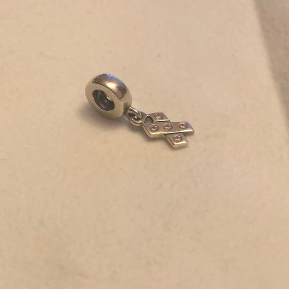 Pandora | Jewelry | Pandora Breast Cancer Charm | Poshmark
